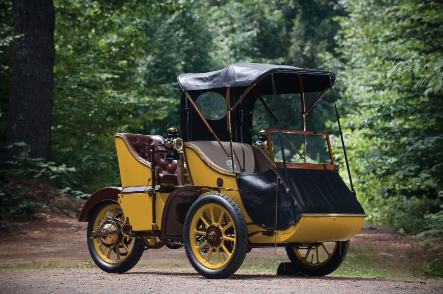 AC Sociable 3-Seater Runabout 1913 года выпуска. Фото 1. VERcity