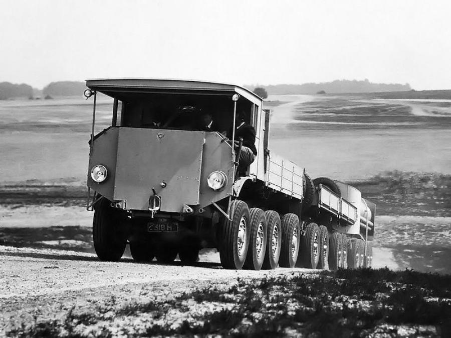 AEC Matador 8x8 Goverment Roadtrain Concept 1934 года выпуска. Фото 1 ...
