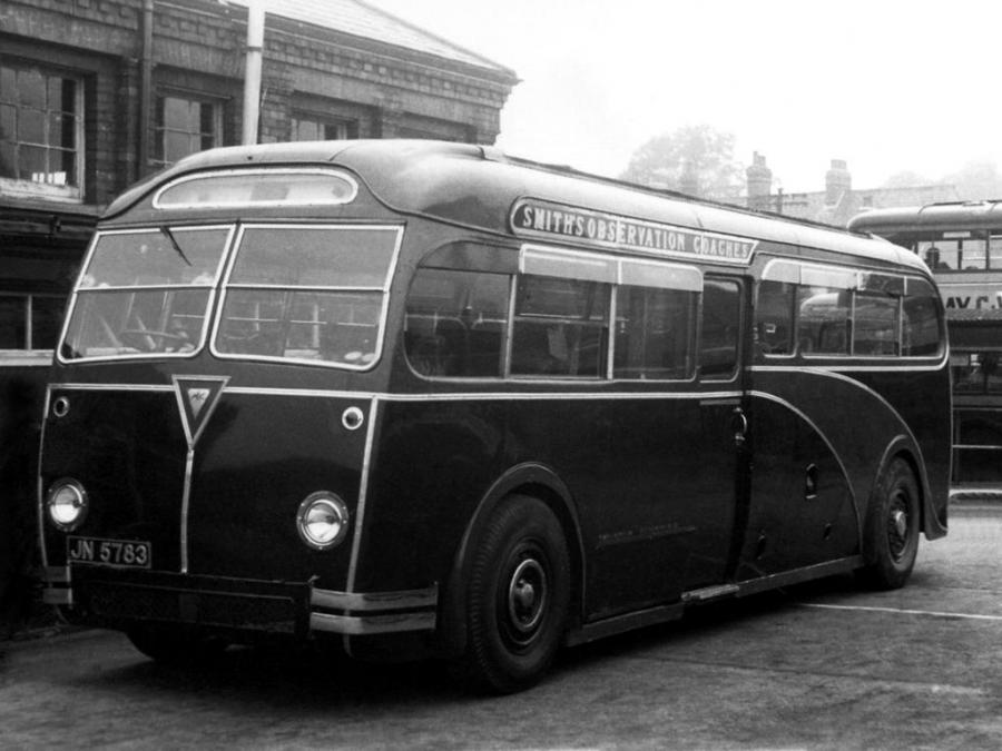 AEC Q-Type 1935 года выпуска. Фото 1. VERcity