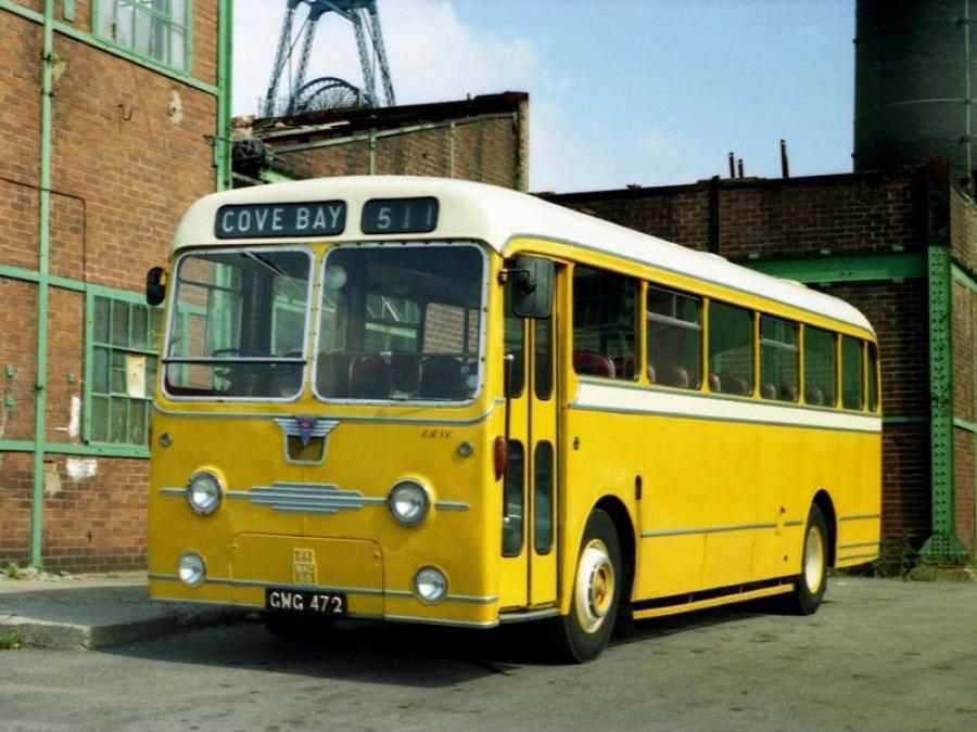 AEC Monocoach MC3RV Alexander в кузове B45F 1955 года выпуска для рынка ...
