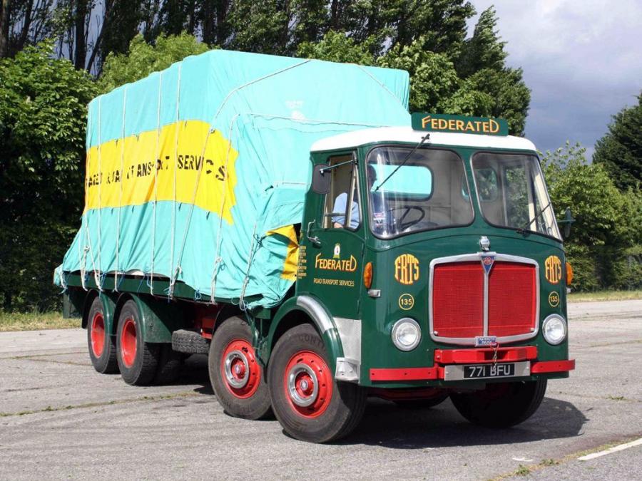 AEC Mammoth Major 8 MkV Flatbed Lorry в кузове G8RA 1959 года выпуска ...