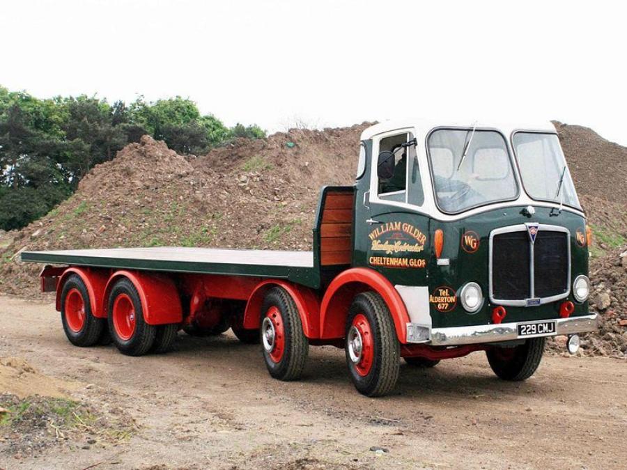 AEC Mammoth Major 8 MkV Flatbed Lorry в кузове G8RA 1959 года выпуска ...