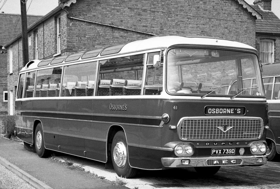 AEC Reliance 2MU3RA Duple Commander в кузове C51F 1966 года выпуска ...