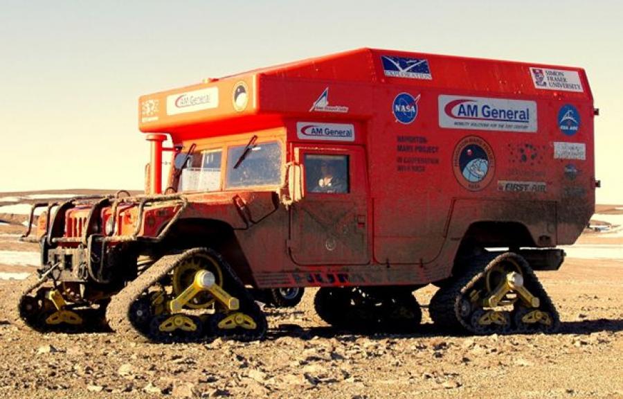 Mars-1 Humvee Rover 2010 года выпуска. Фото 1. VERcity