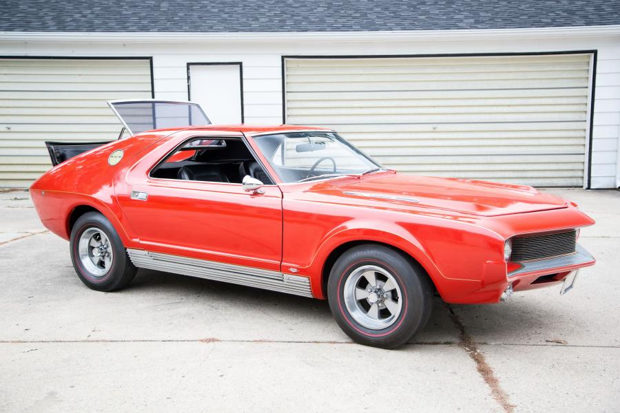 AMC AMX Rumble Seat Prototype 1966 года выпуска. Фото 7. VERcity