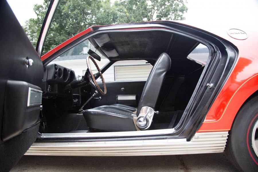 Интерьер AMC AMX Rumble Seat Prototype 1966 года выпуска. Фото 10. VERcity