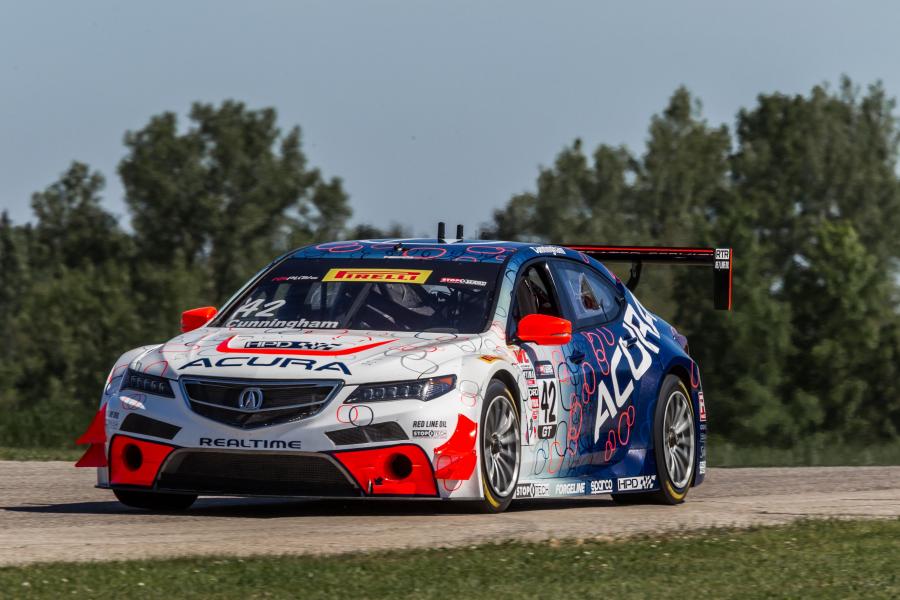 Acura TLX GT Race Car 2014 года выпуска. Фото 1. VERcity