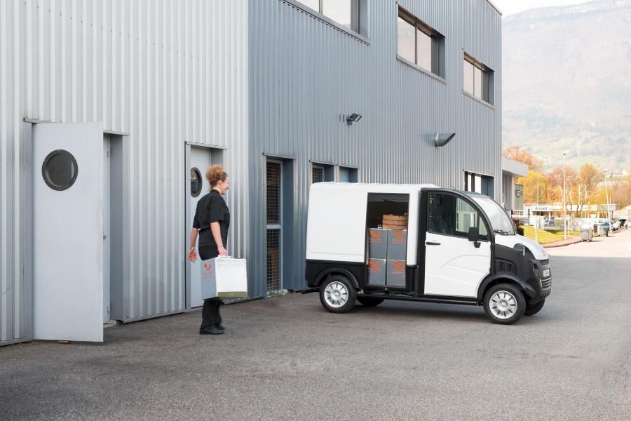 Aixam D-Truck 400/600 Van, выпускаемого с 2014 года по декабрь 2017 ...