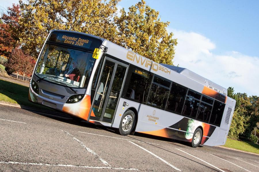 Alexander Dennis Enviro350H, выпускаемого с ноября 2012 года по 2013 ...