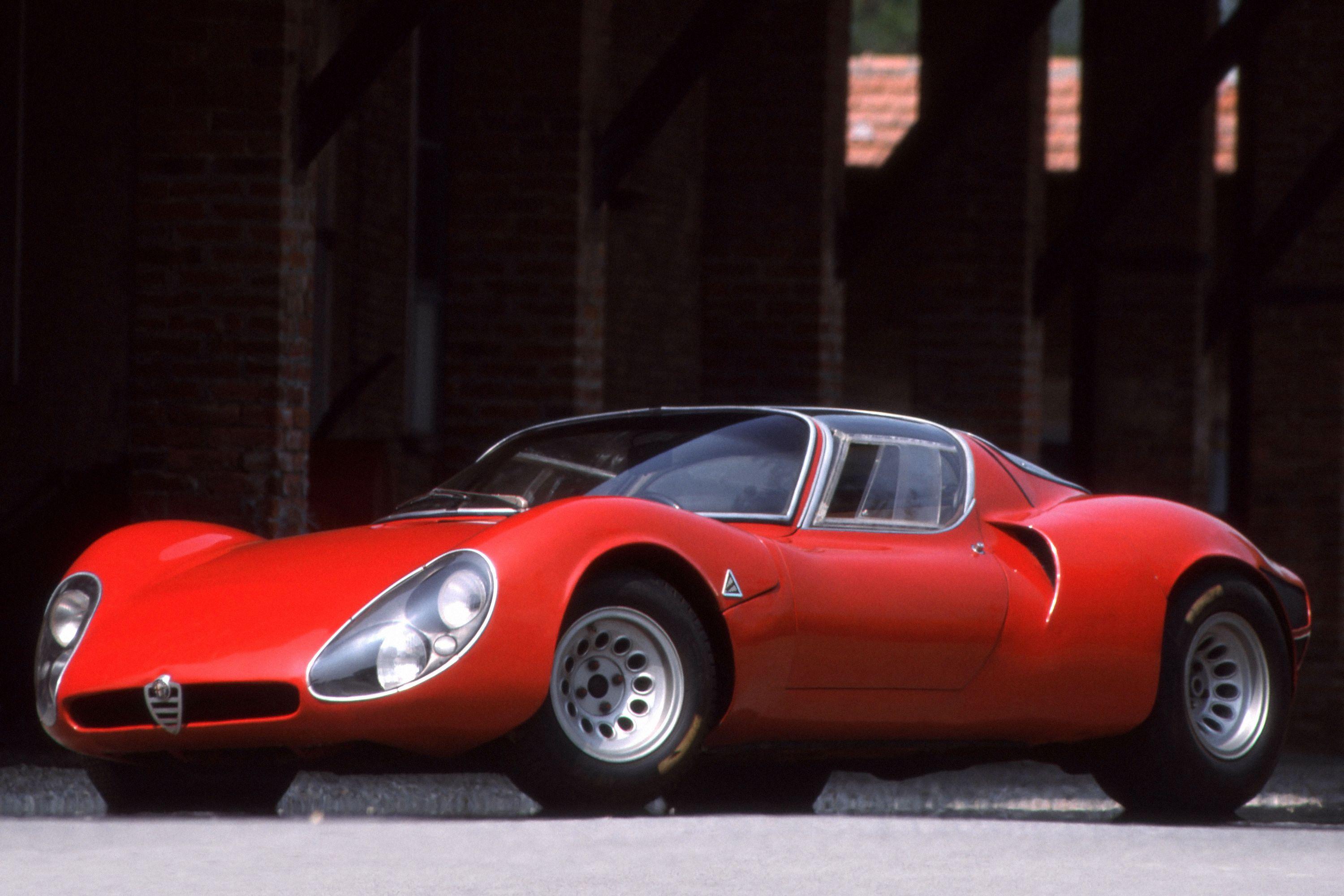 Alfa Romeo Tipo 33 Stradale Prototipo в кузове 105.33.12 1967 года ...