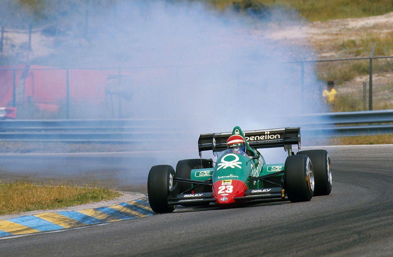 Alfa Romeo 184T 1984 года выпуска. Фото 1. VERcity