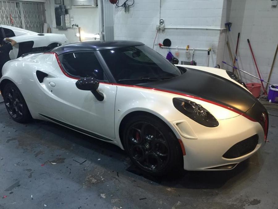 Alfa Romeo 4C by Impressive Wrap 2016 года выпуска. Фото 1. VERcity