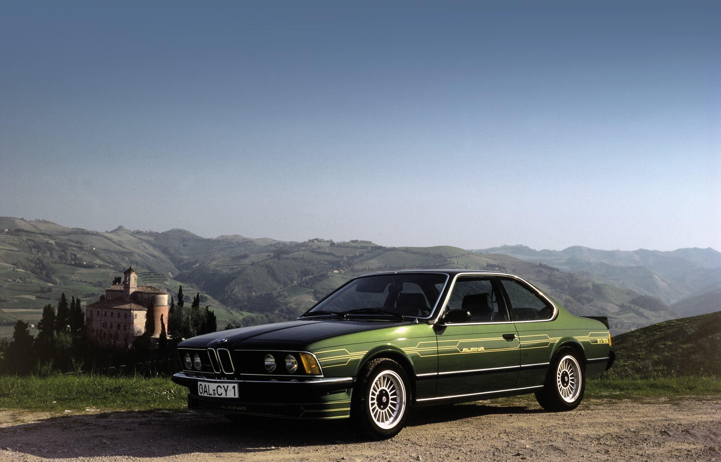 Alpina B7 S Turbo Coupe в кузове E24, выпускаемого с мая 1982 года по ...
