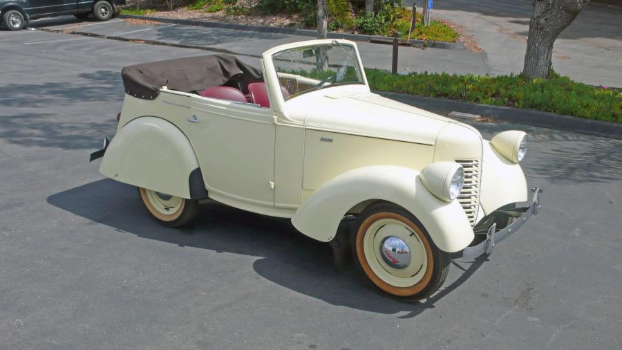 American Bantam Convertible Coupe 1938 года выпуска. Фото 1. VERcity