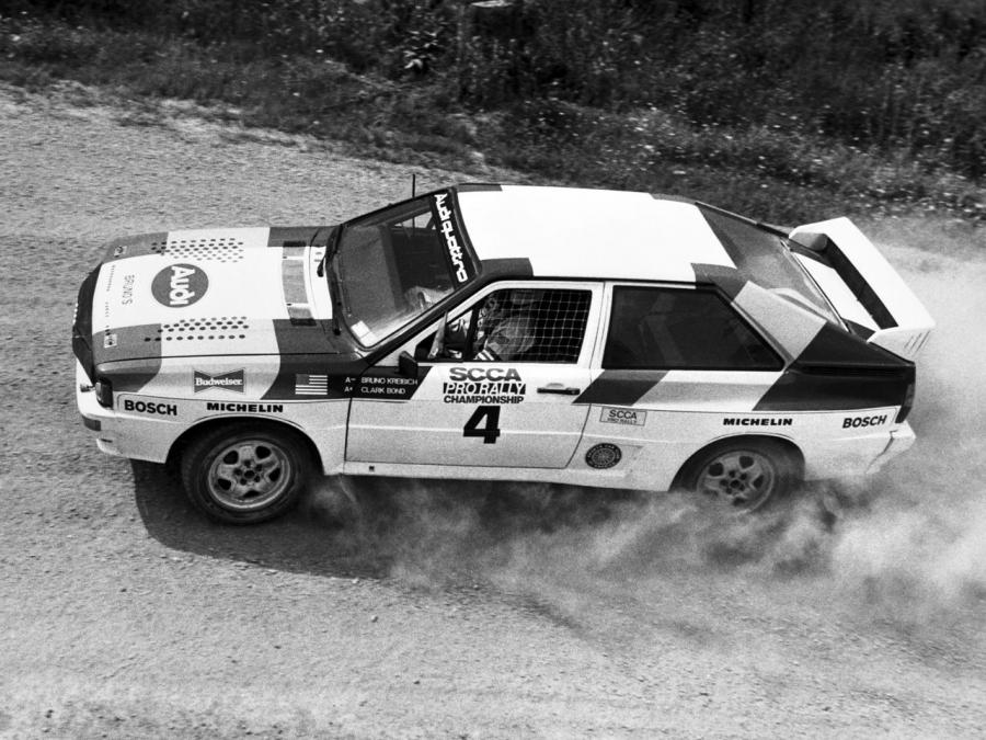 Audi Quattro SCCA Pro Rally в кузове Typ 85 1985 года выпуска. Фото 1 ...