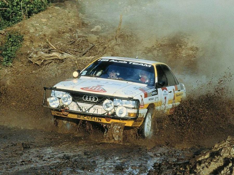 Audi 200 Quattro Group A Rally Car, выпускаемого с 1987 года по 1988 ...