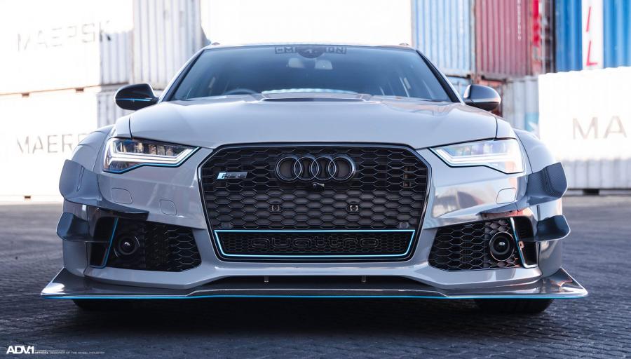 Audi RS6 Avant by RACE! on ADV.1 Wheels (ADV7R TRACK SPEC CS) 2018 года ...