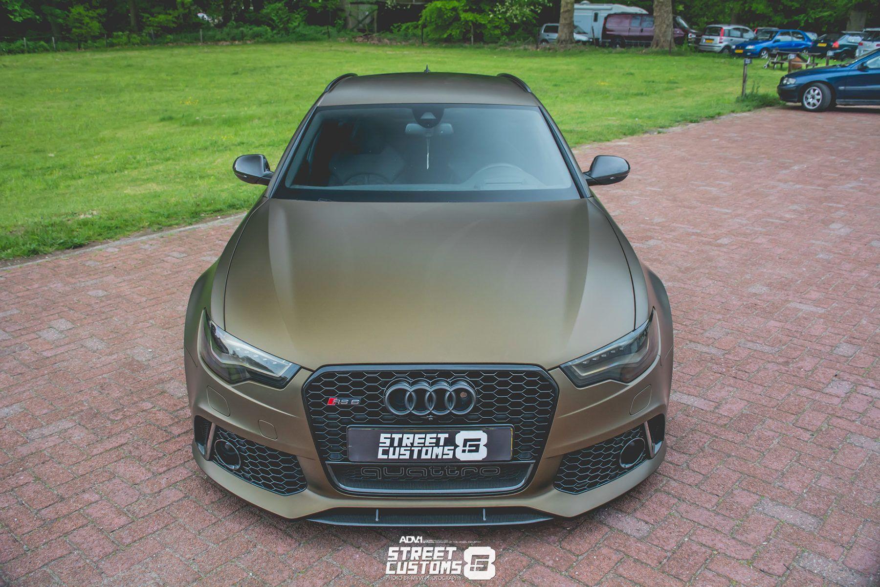 Audi RS6 Avant by Street Customs on ADV.1 Wheels (ADV5.0 M.V2 CS) 2019 ...