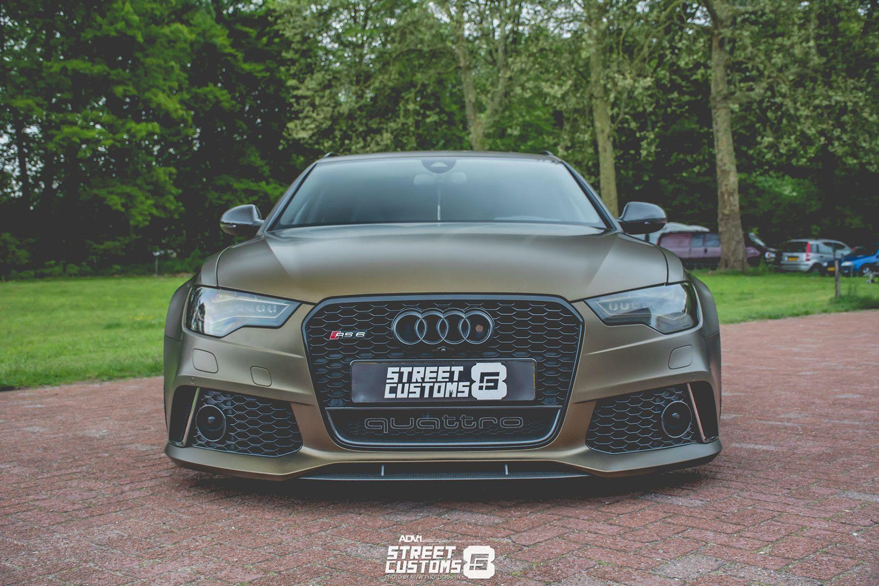 Audi RS6 Avant by Street Customs on ADV.1 Wheels (ADV5.0 M.V2 CS) 2019 ...