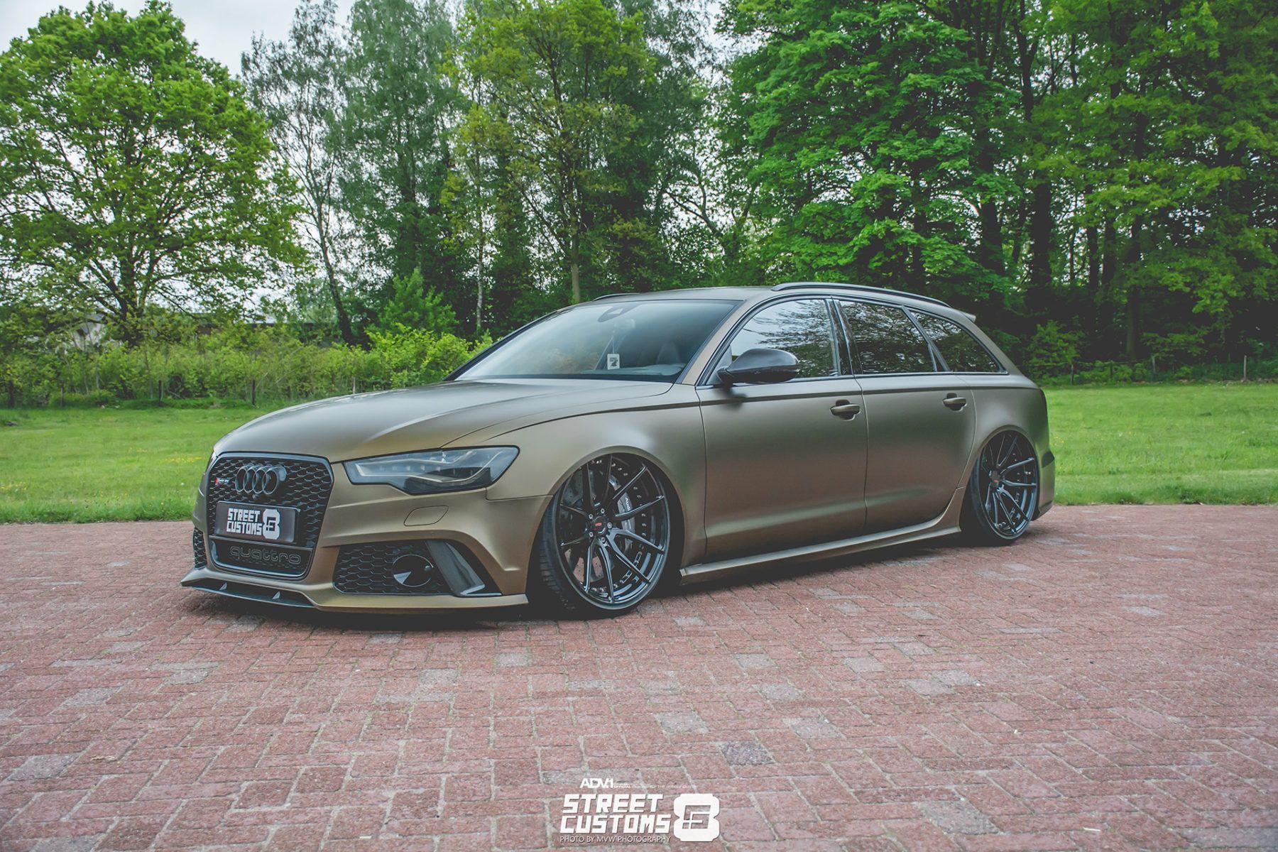 Audi RS6 Avant by Street Customs on ADV.1 Wheels (ADV5.0 M.V2 CS) 2019 ...