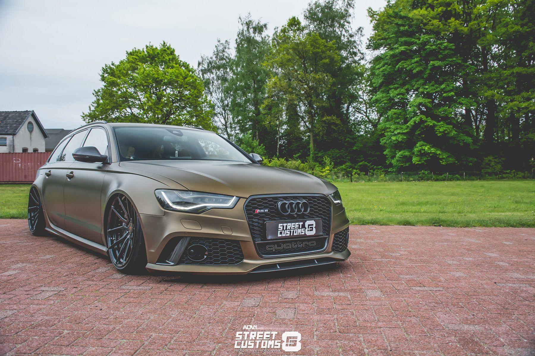 Audi RS6 Avant by Street Customs on ADV.1 Wheels (ADV5.0 M.V2 CS) 2019 ...