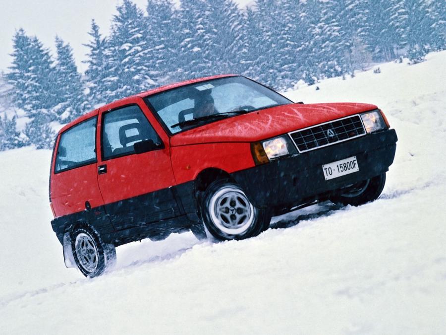 Autobianchi Y10 4WD в кузове 156, выпускаемого с 1986 года по 1989 год ...