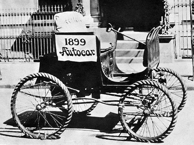 Autocar Runabout 1899 года выпуска. Фото 1. VERcity