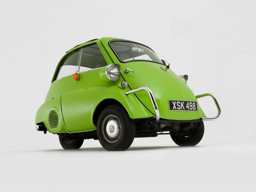 BMW Isetta 300 3-Wheel 1959 года выпуска для рынка США. Фото 1. VERcity