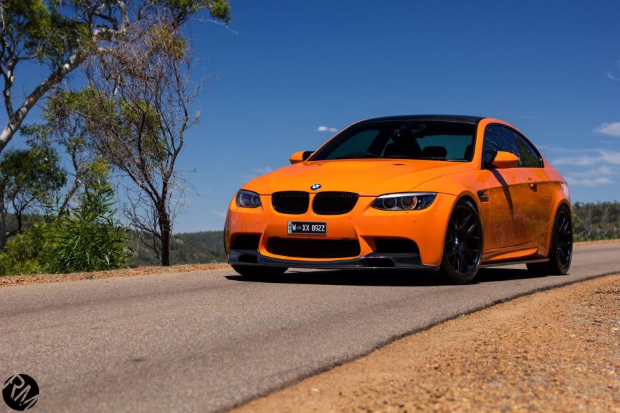 BMW M3 Fire Orange 2014 года выпуска. Фото 1. VERcity