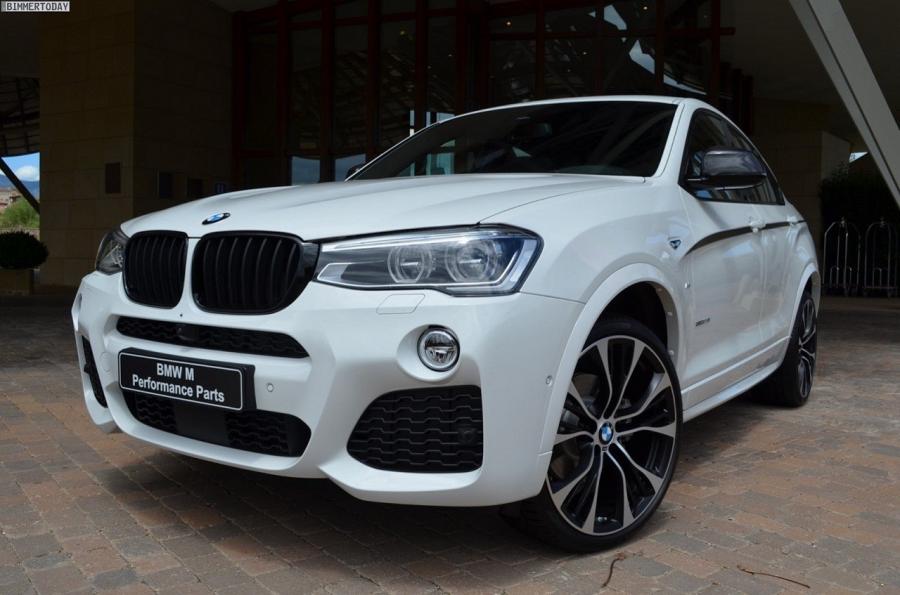 BMW X4 M Performance Parts 2014 года выпуска. Фото 1. VERcity