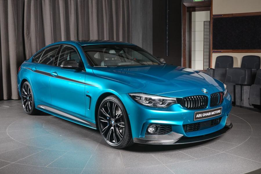 BMW 440i Gran Coupe in Snapper Rocks Blue M Performance by Abi Dhabi ...