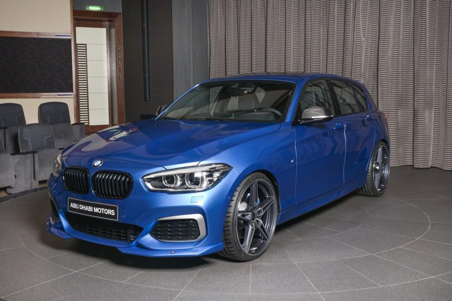 BMW M140i 5-Door in Estoril Blue by Abu Dhabi Motors 2018 года выпуска ...