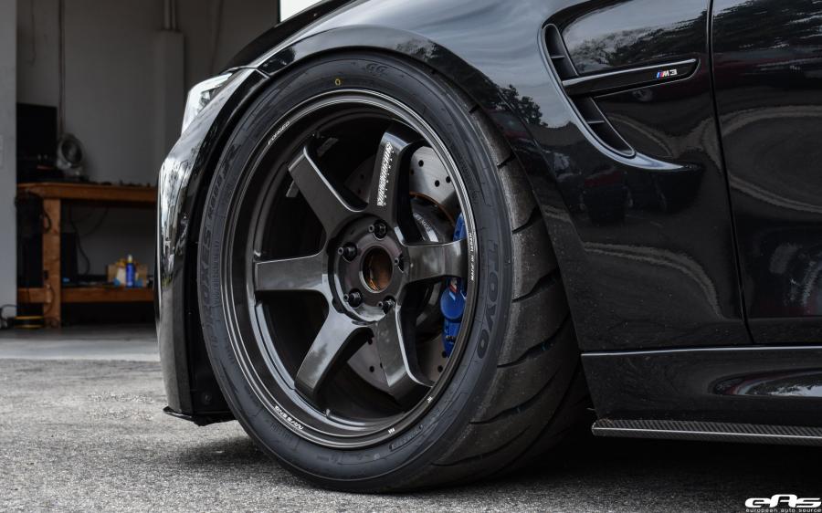 Колеса BMW M3 Sedan by EAS on Volk Racing Wheels (TE37) в кузове F80 ...