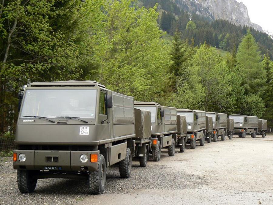 Bucher-Guyer Duro 4x4 1994 года выпуска. Фото 1. VERcity