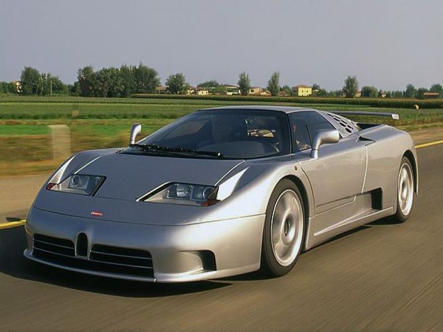 Bugatti EB110 SS Prototype 1992 года выпуска. Фото 1. VERcity