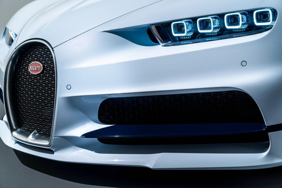Детали экстерьера Bugatti Chiron Sky View Show Car 2018 года выпуска ...