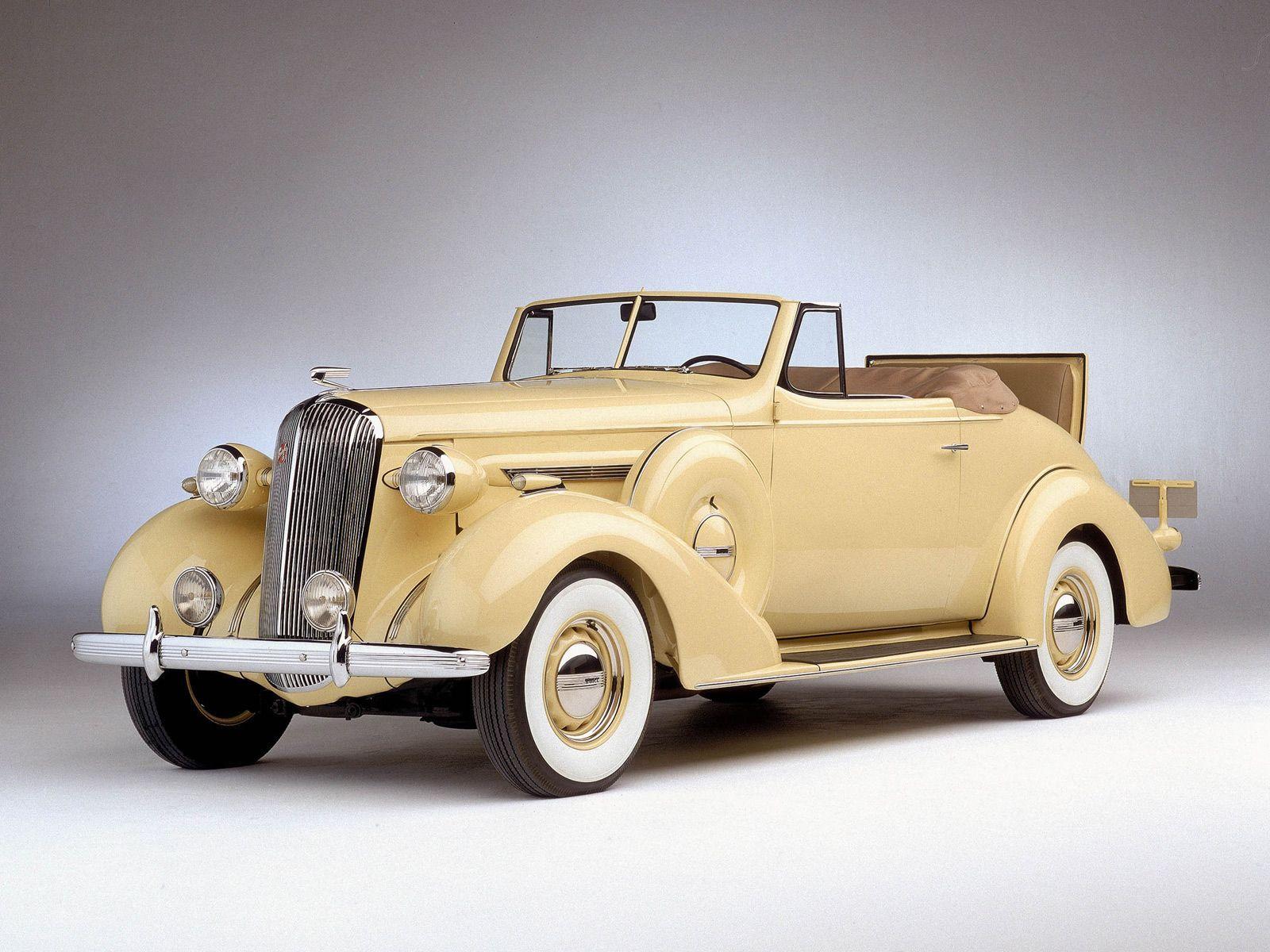 Buick Century Convertible 1936 года выпуска. Фото 1. VERcity