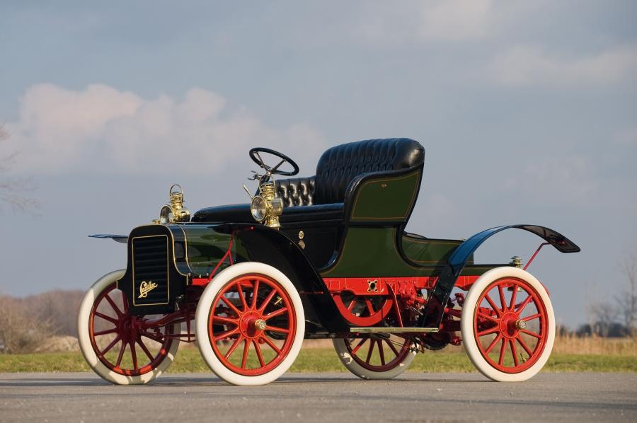 Cadillac Model S Tulip Roadster 1908 года выпуска. Фото 1. VERcity