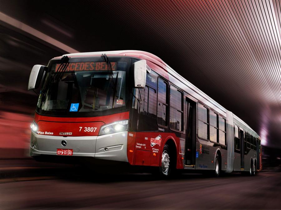 Caio Millennium BRT Super Articulado 2012 года выпуска. Фото 1. VERcity