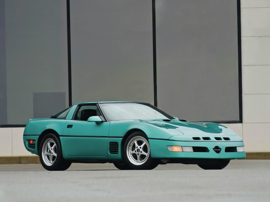Callaway C4 Twin Turbo Sledgehammer Corvette 1989 года выпуска. Фото 1 ...