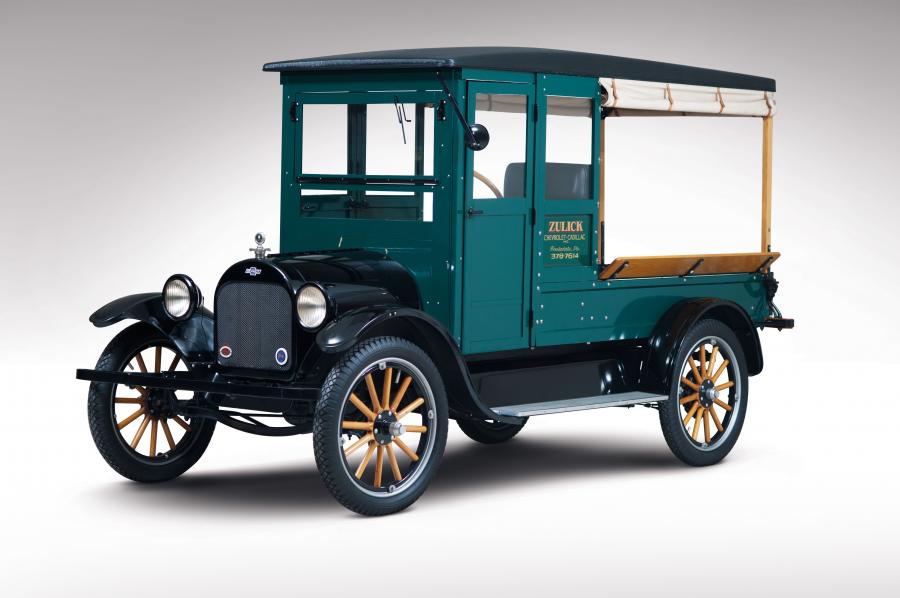 Chevrolet Model 490 Canopy Express Truck 1922 года выпуска. Фото 1. VERcity