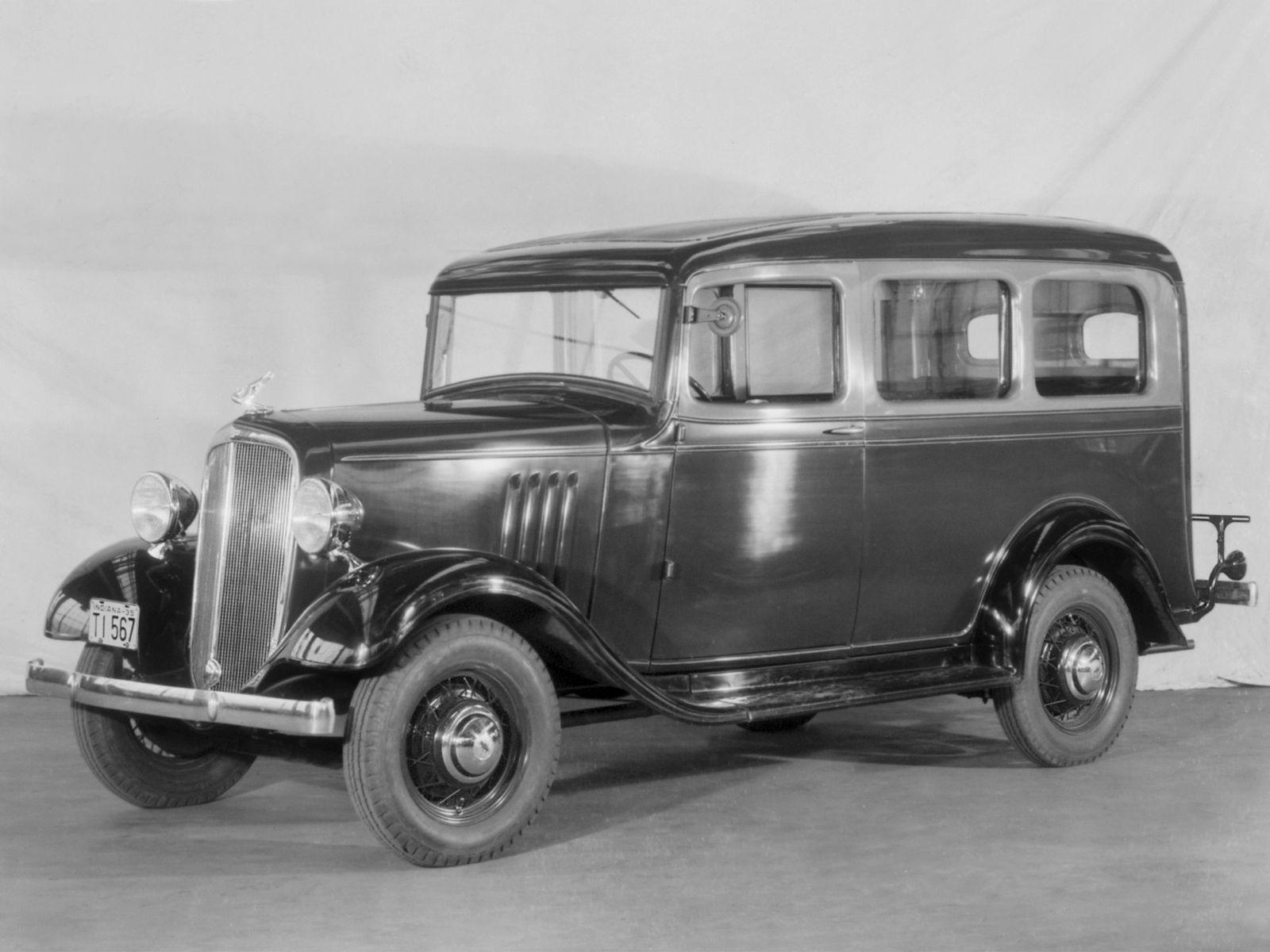 Chevrolet Carryall Suburban 1935 года выпуска. Фото 3. VERcity