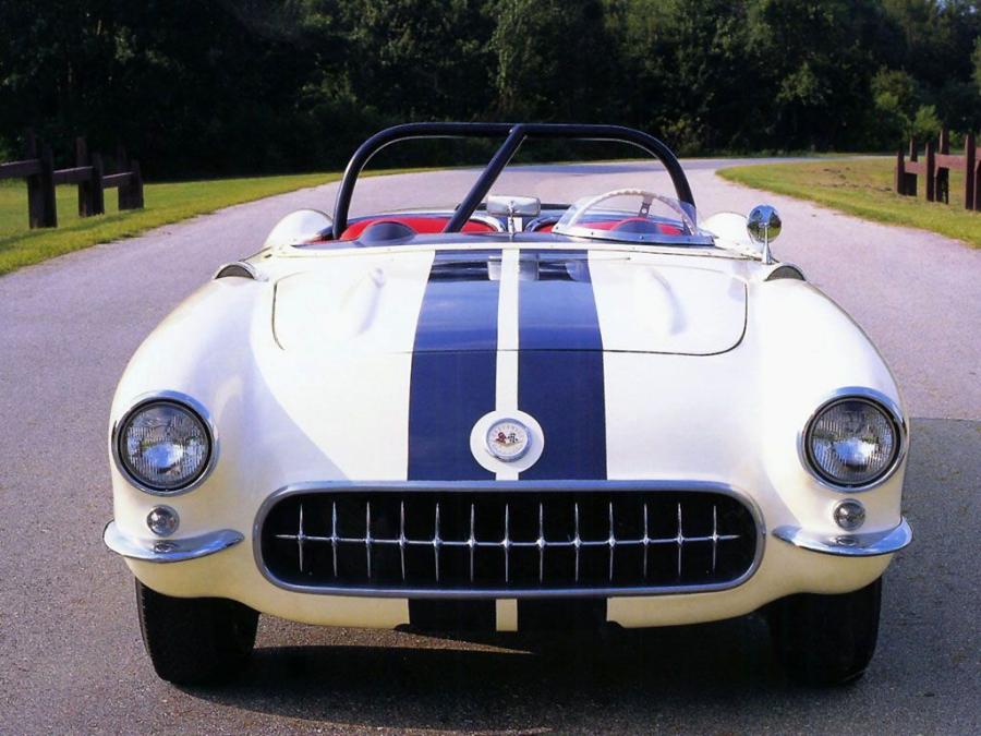 Chevrolet Corvette Sebring Race Car 1956 года выпуска. Фото 1. VERcity