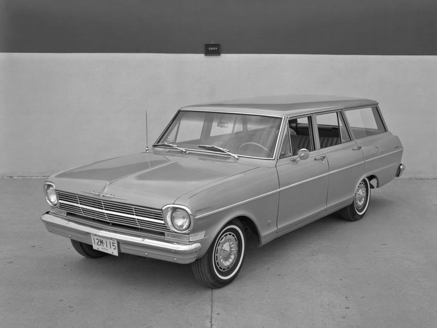 Chevrolet Chevy II 300 Station Wagon 1962 года выпуска. Фото 1. VERcity