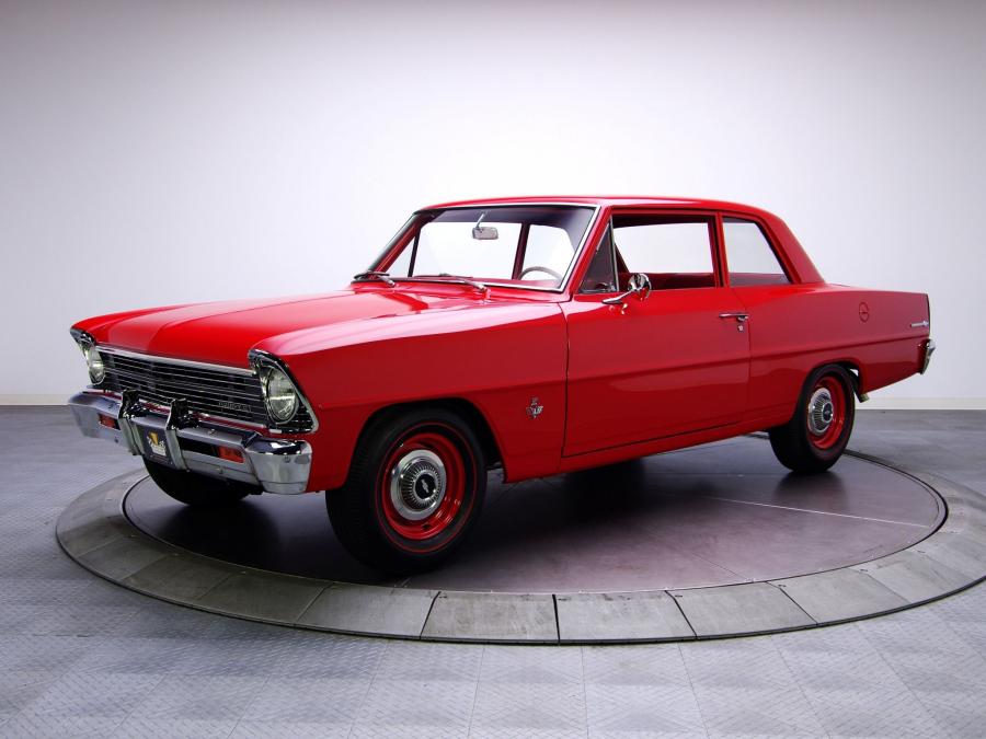 Chevrolet Chevy II 100 2-Door Sedan 1967 года выпуска. Фото 1. VERcity