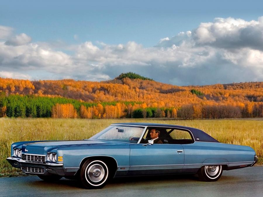 Chevrolet Caprice Custom Coupe 1972 года выпуска. Фото 1. VERcity
