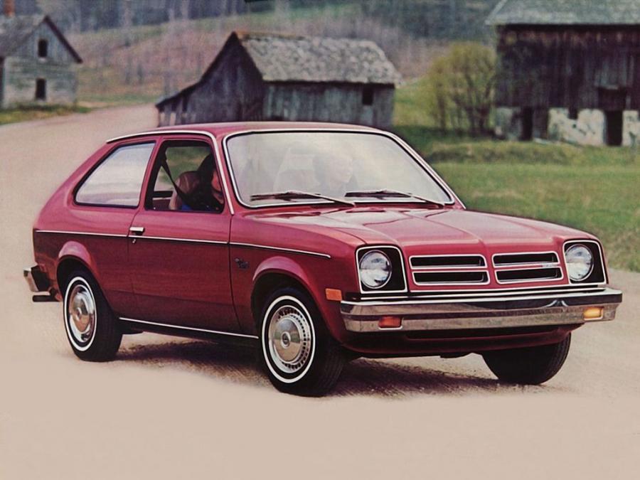 Chevrolet Chevette 3-Door 1975 года выпуска для рынка США. Фото 1. VERcity