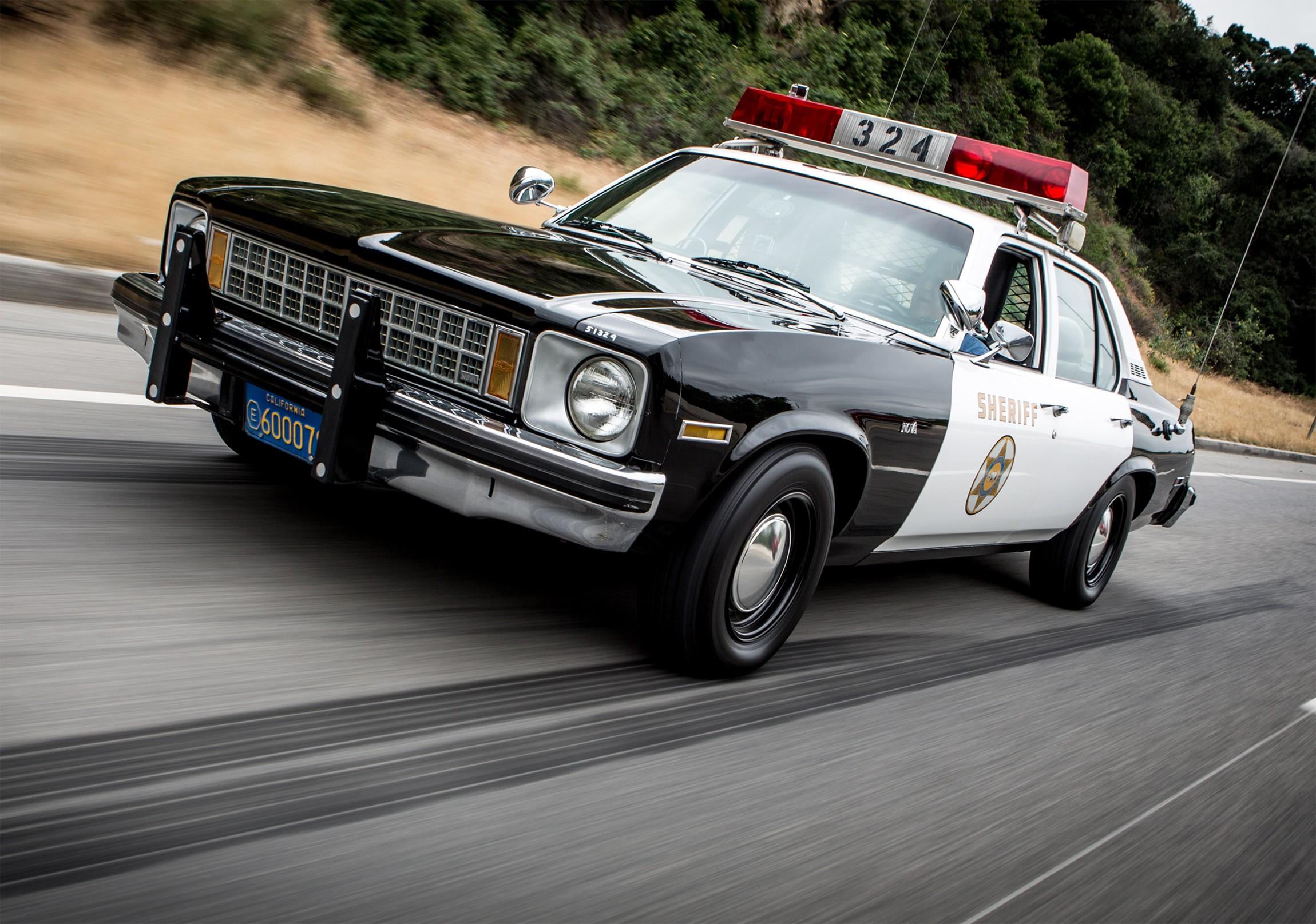 Chevrolet Nova Police 1977 года выпуска. Фото 1. VERcity
