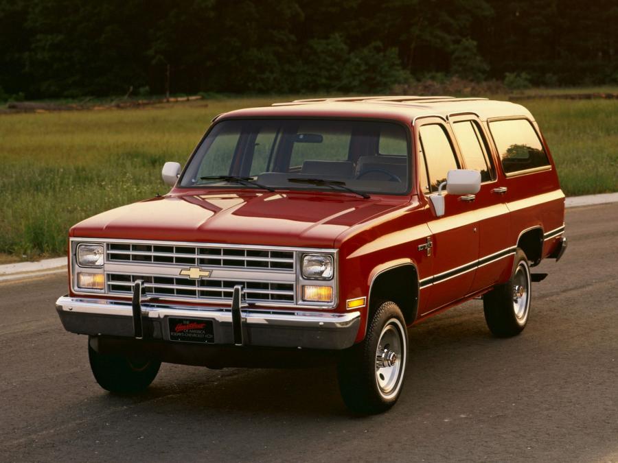 Chevrolet Suburban Scottsdale 1982 года выпуска. Фото 1. VERcity