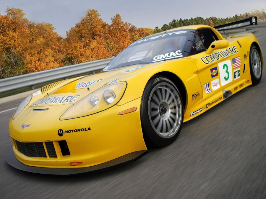 Chevrolet Corvette C6.R GT1 2005 года выпуска. Фото 8. VERcity